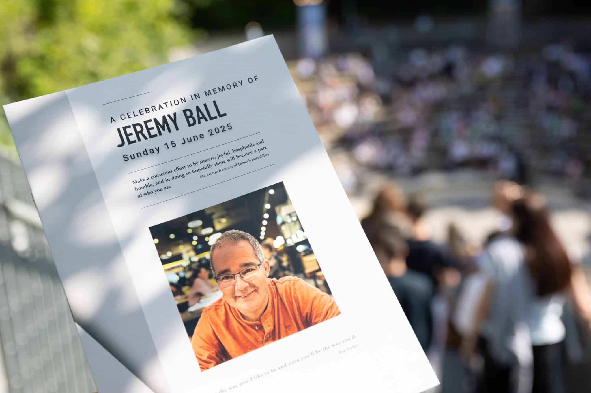 JEREMY BALL (D 87–92), SCR (02–24), 1973–2024 - Bradfield for Life