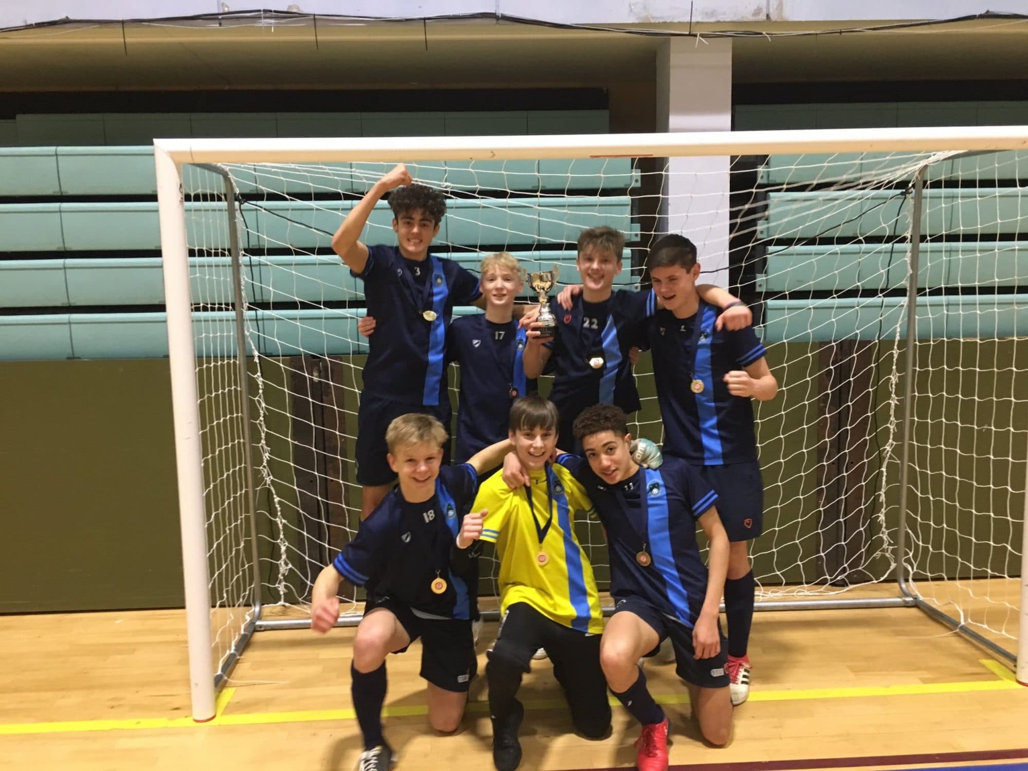 Junior footballers claim ISFA double - Bradfield College