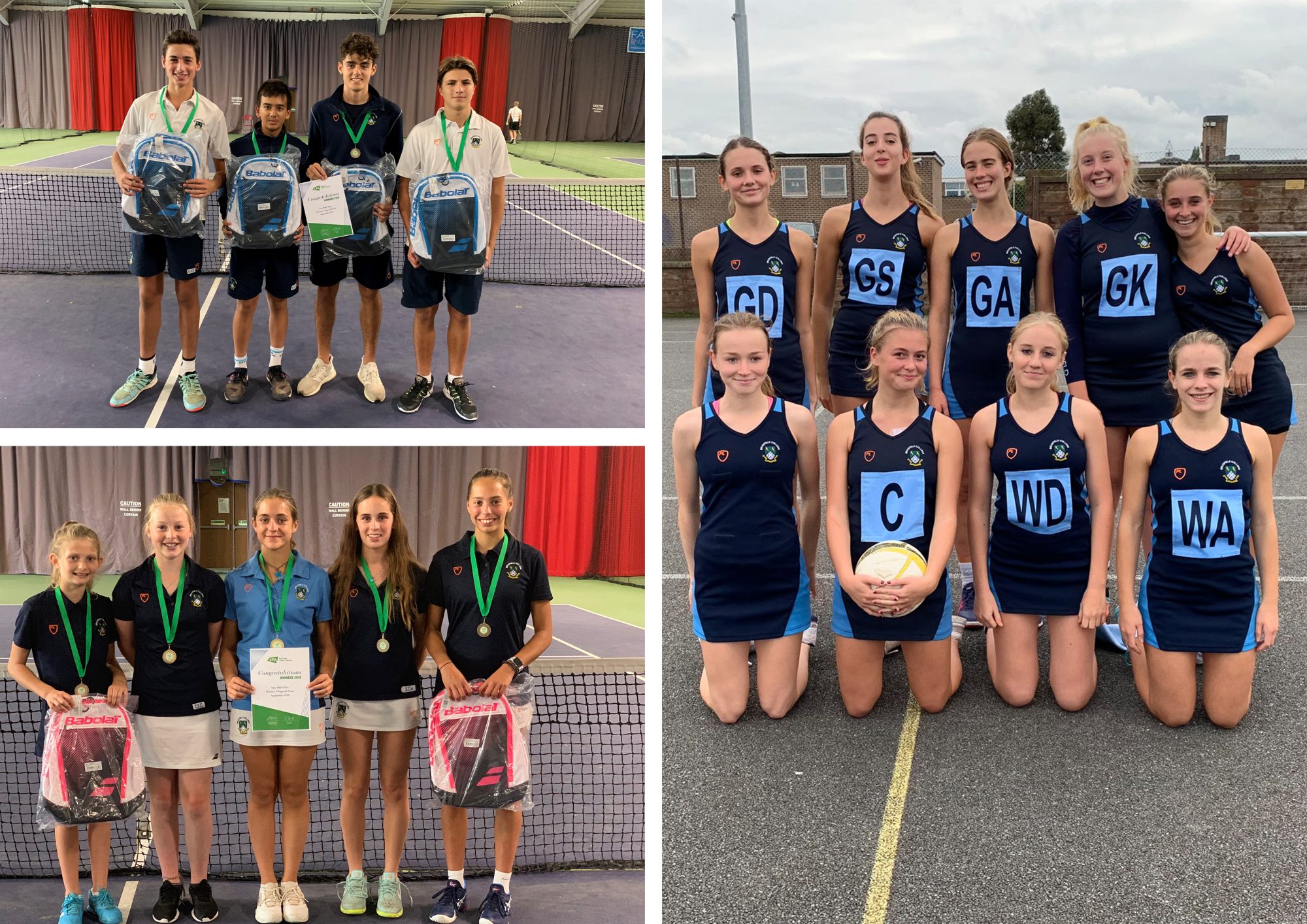 Clean sweep for boys and girls tennis as netballers reach regional finals - Bradfield College