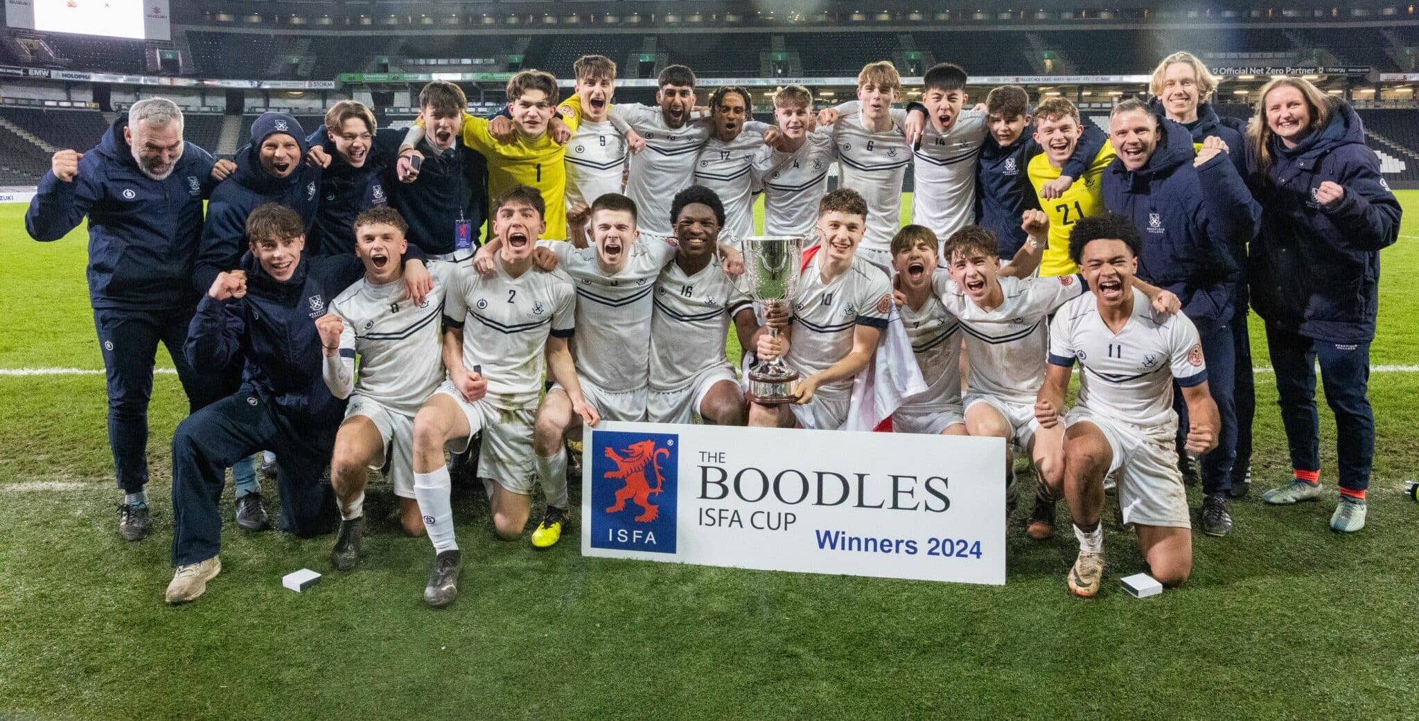 Last-minute winner secures third ISFA Cup for 1stXI footballers ...
